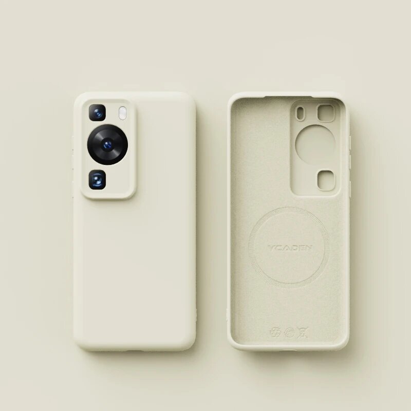 Чехол для Huawei P60 Ivory, силикон, MagSafe