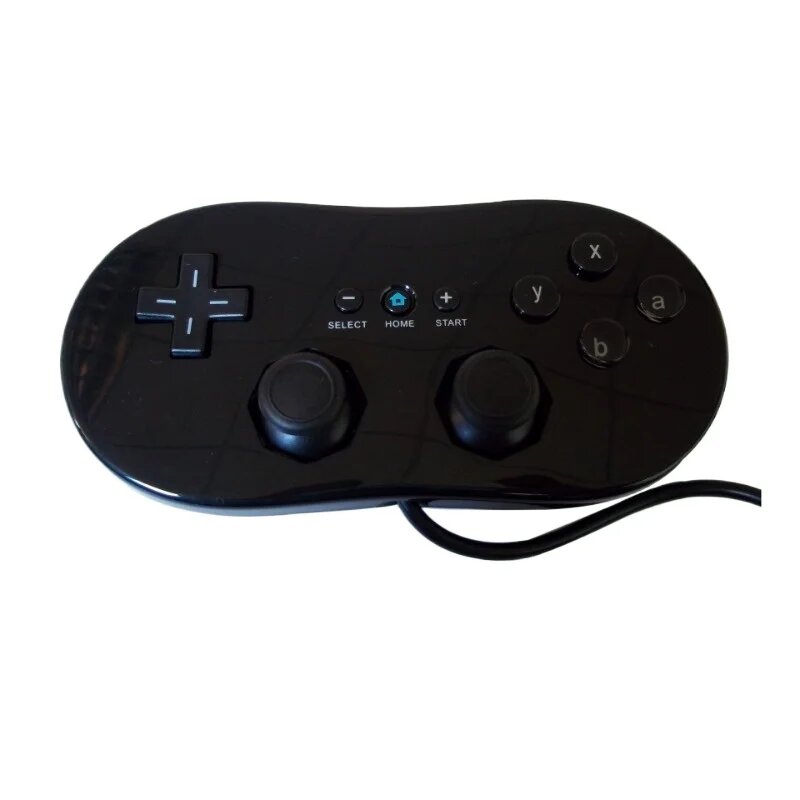Проводной геймпад черный для Nintendo Wii/Wii U