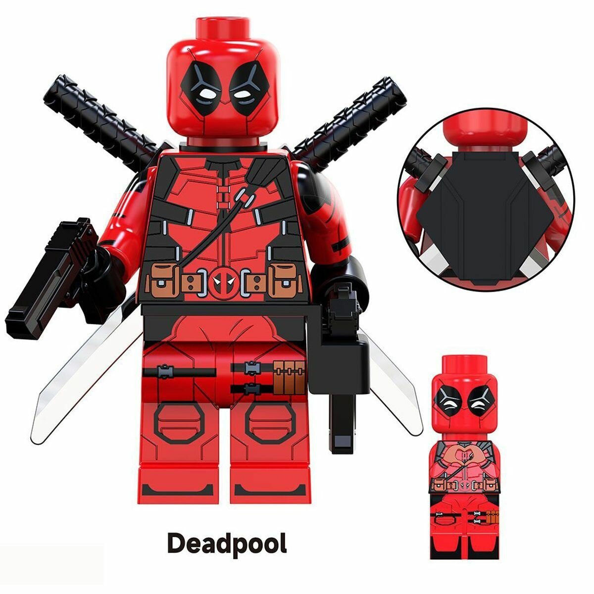 Langton-фигурок минифигурки Marvel Superheroes - Avengers, конструктор для мальчиков 4.5см-Deadpool