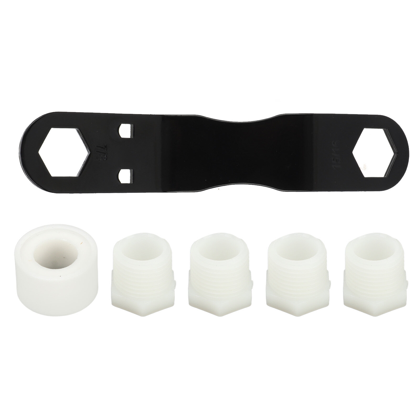 Water Heater Drain Plug Kit Tape Maintenance Wrench Hand Tools for 7/8in 15/16in Plugs RV