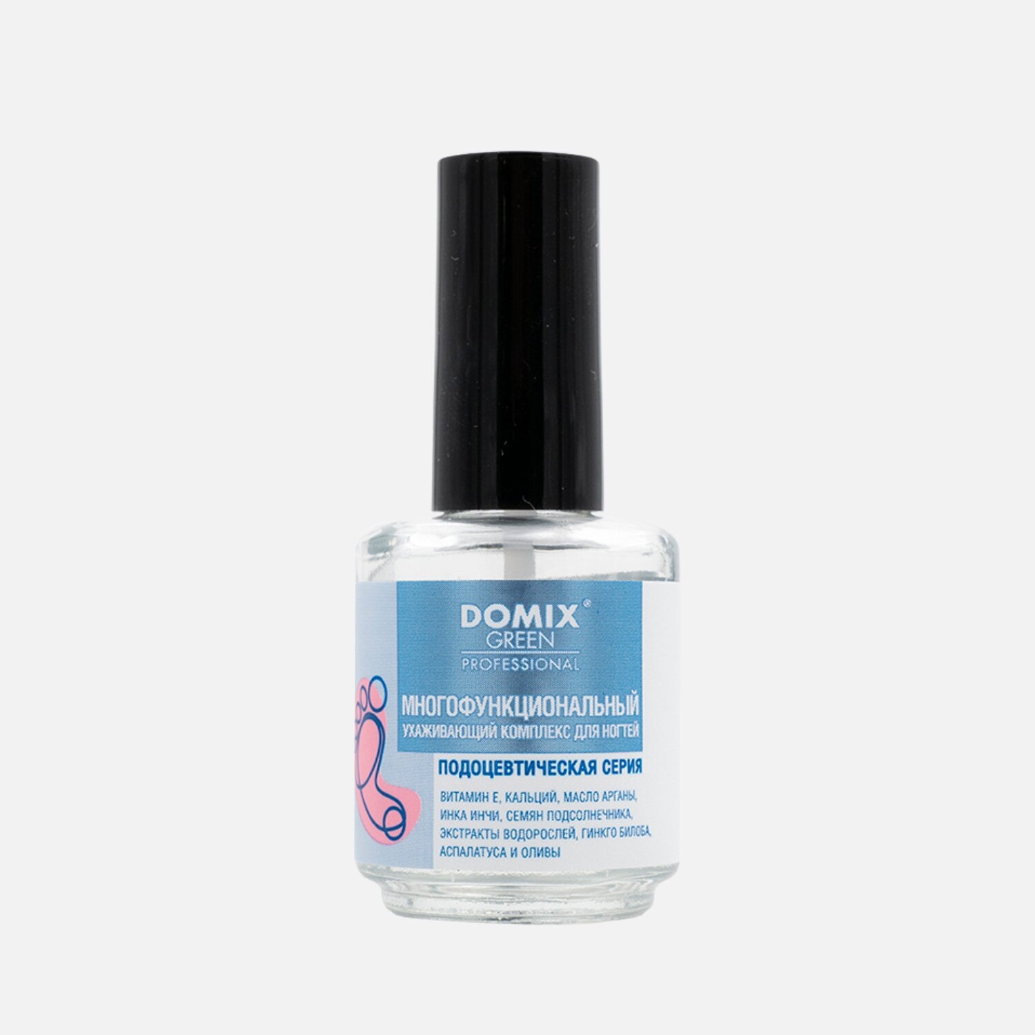 Многофункциональный ухаживающий комплекс для ногтей Domix Green PS 17 мл