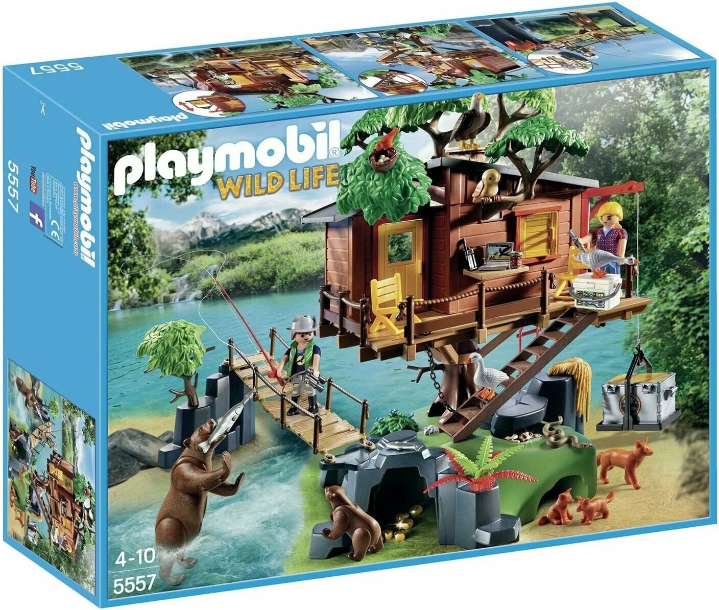 Конструктор Playmobil Wild Life 5557 Приключение в доме на дереве, 153 дет.