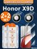 Protective Glass, Glossy, 4 pcs