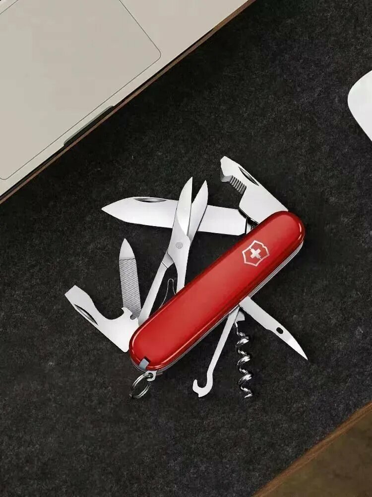 Victorinox Swiss Army 1.3909 Спутник 91mm Многофункциональный нож с ножом для вскрытия коробок