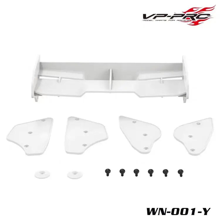 GWOLVES VP PRO 1/8 RC Buggy Tail WN-001 Нейлоновое крыло Белый, WN-001-W