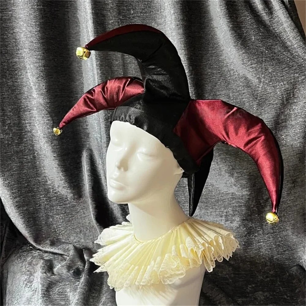 Шляпа клоуна Cosplay Legend Бордовый, only the hat 2