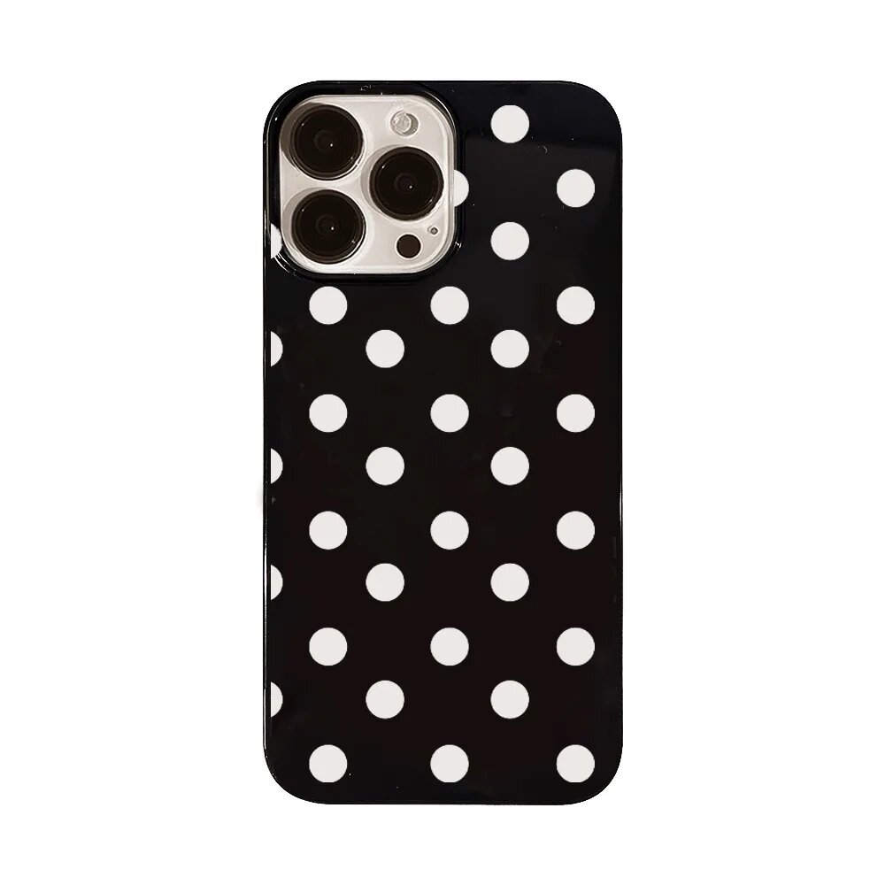 Чехол для iPhone 12 Pro Max в горошек, ТПУ