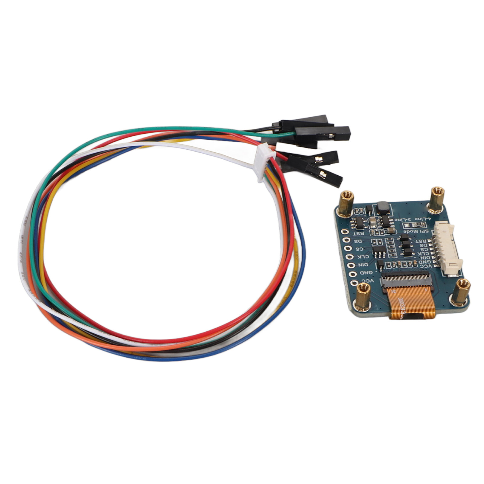0,96 дюйма RGB SPI Модуль 65K Color 64x128 Решение SSD1357 Чип драйвера ЖК -дисплей для материнской платы для материнской платы