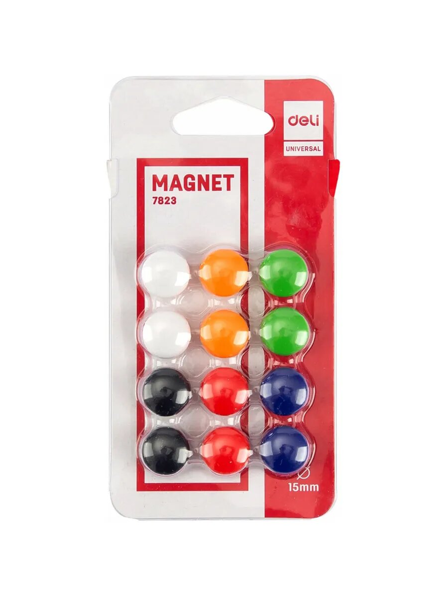 Магниты для доски школьные 12 шт