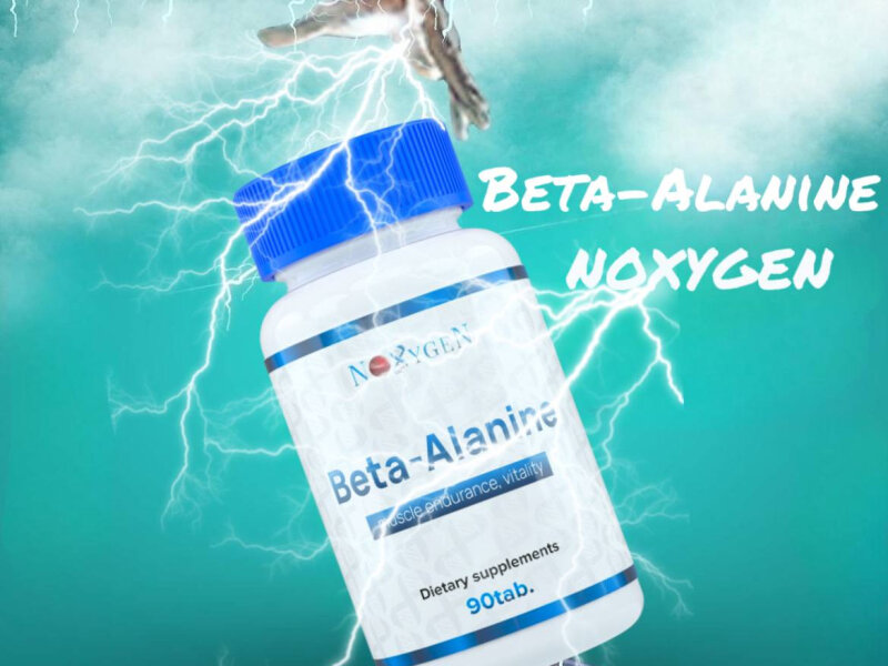 Noxygen Beta-Alanine, БАД, аминокислоты, без ГМО, аланин, 90 шт — фото 1