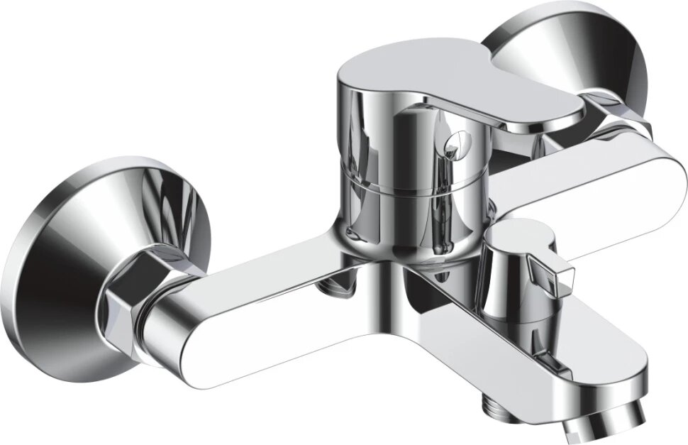 Смеситель для ванны Rush Sky SK5720-44 с душевым гарнитуром, хром