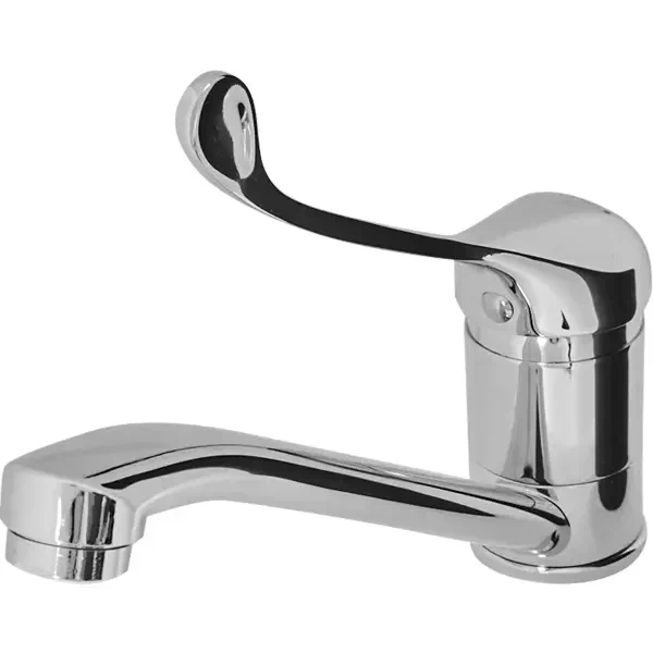 Смеситель для раковины локтевой хирургический с поворотным изливом 20 см