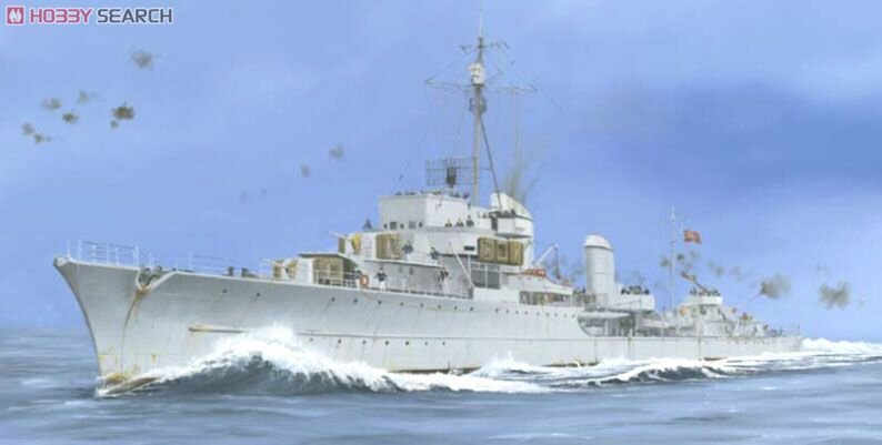 Trumpeter Model 05323 1/350 немецкий Z43 Тип эсминца