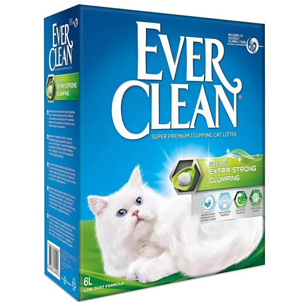Ever Clean Наполнитель Scented Extra Strong Clumping с ароматом 6 л