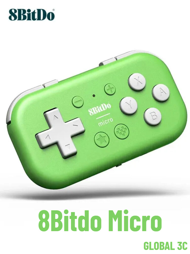 8Bitdo Micro Gamepad Bluetooth Совместимый портативный контроллер для беспроводных игровых контроллеров для 2d-игр