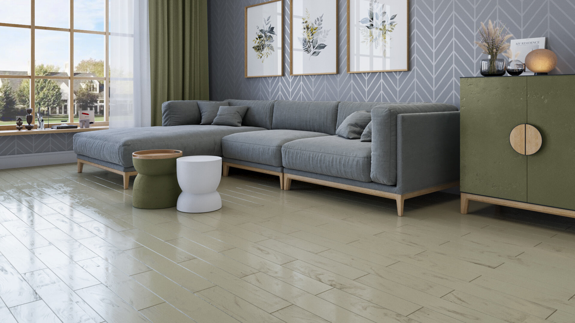 Паркетная массивная дубовая доска. Дубовый паркет цельный дуб. Галечный-серый