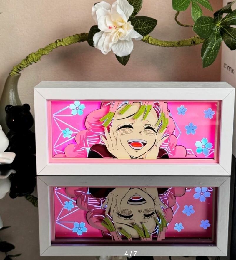Аниме ночник Mitsuri Kanroji RGB
