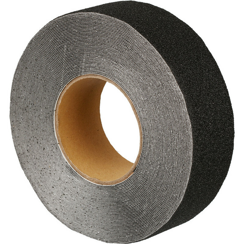 Лента противоскользящая 50мм х 18,3м черная (M1SR050183) Мельхозе 285813