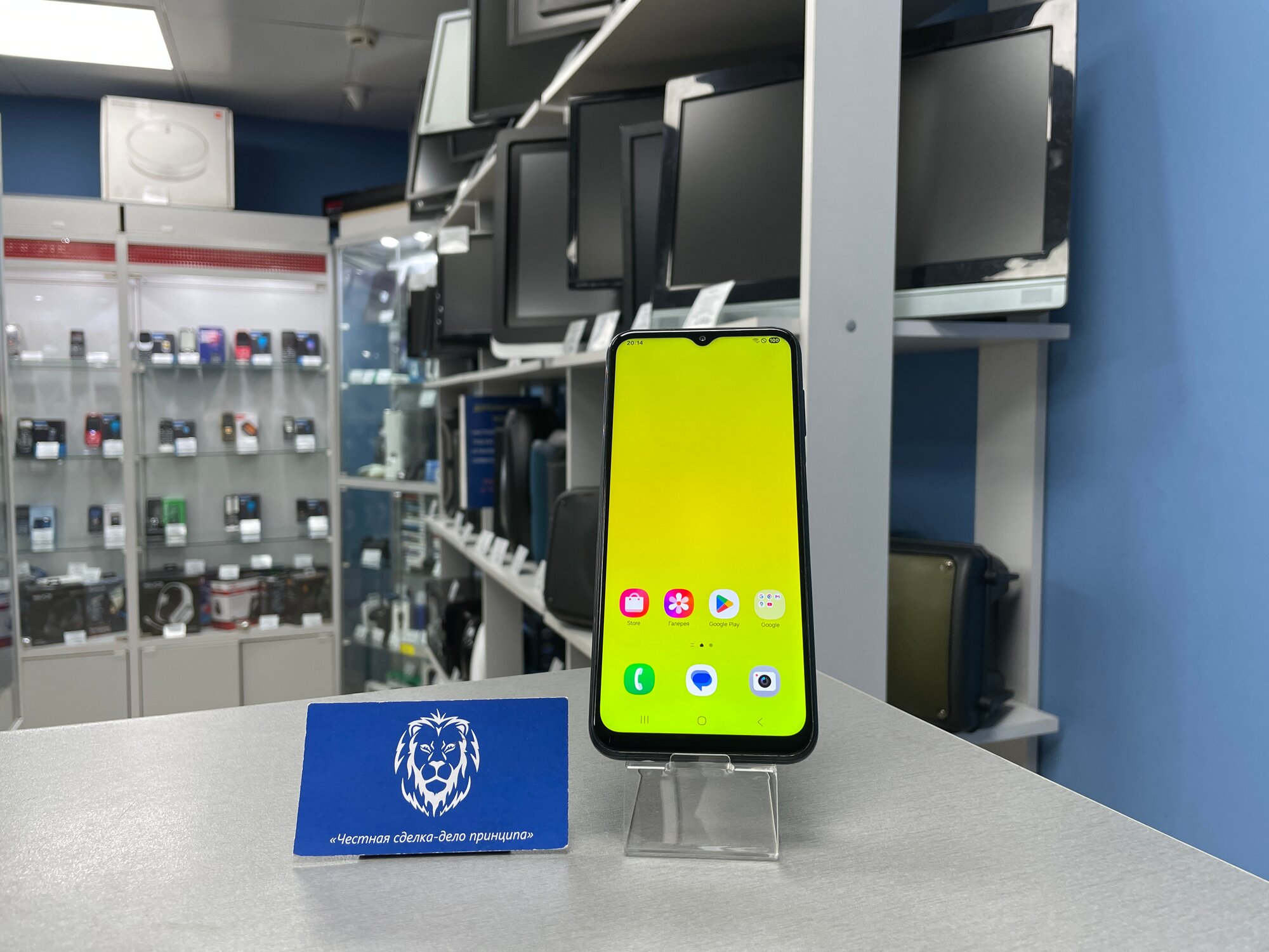 Смартфон Samsung Galaxy M14 4/128 ГБ, Dual nano SIM, синий