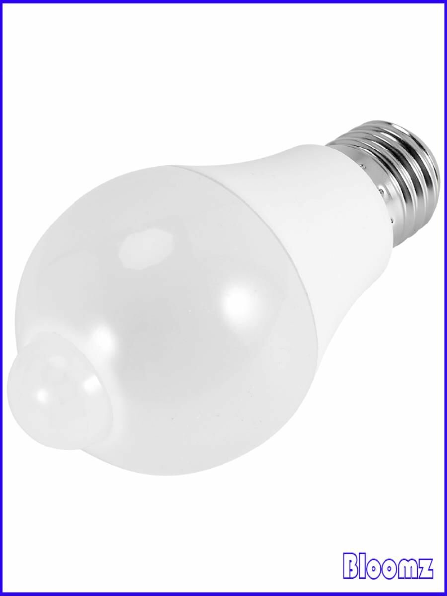 Лампочка с датчиком движения 12 Вт, светодиодная лампа совместим наружного/внутреннего движения, 1000 лм, E26/B22, теплый белый 3500K