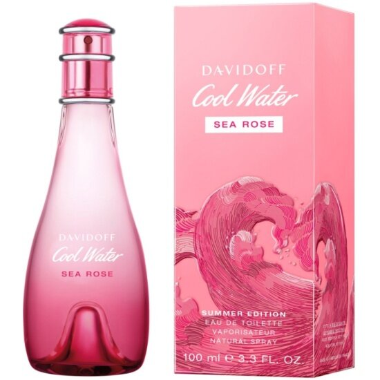 Женская туалетная вода Davidoff Cool Water Sea Rose, 100 мл