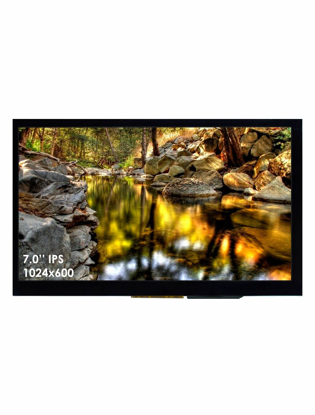 WKS70WSV046-WCT ЖК дисплей 7.0" IPS TFT 1024х600 HDMI/USB