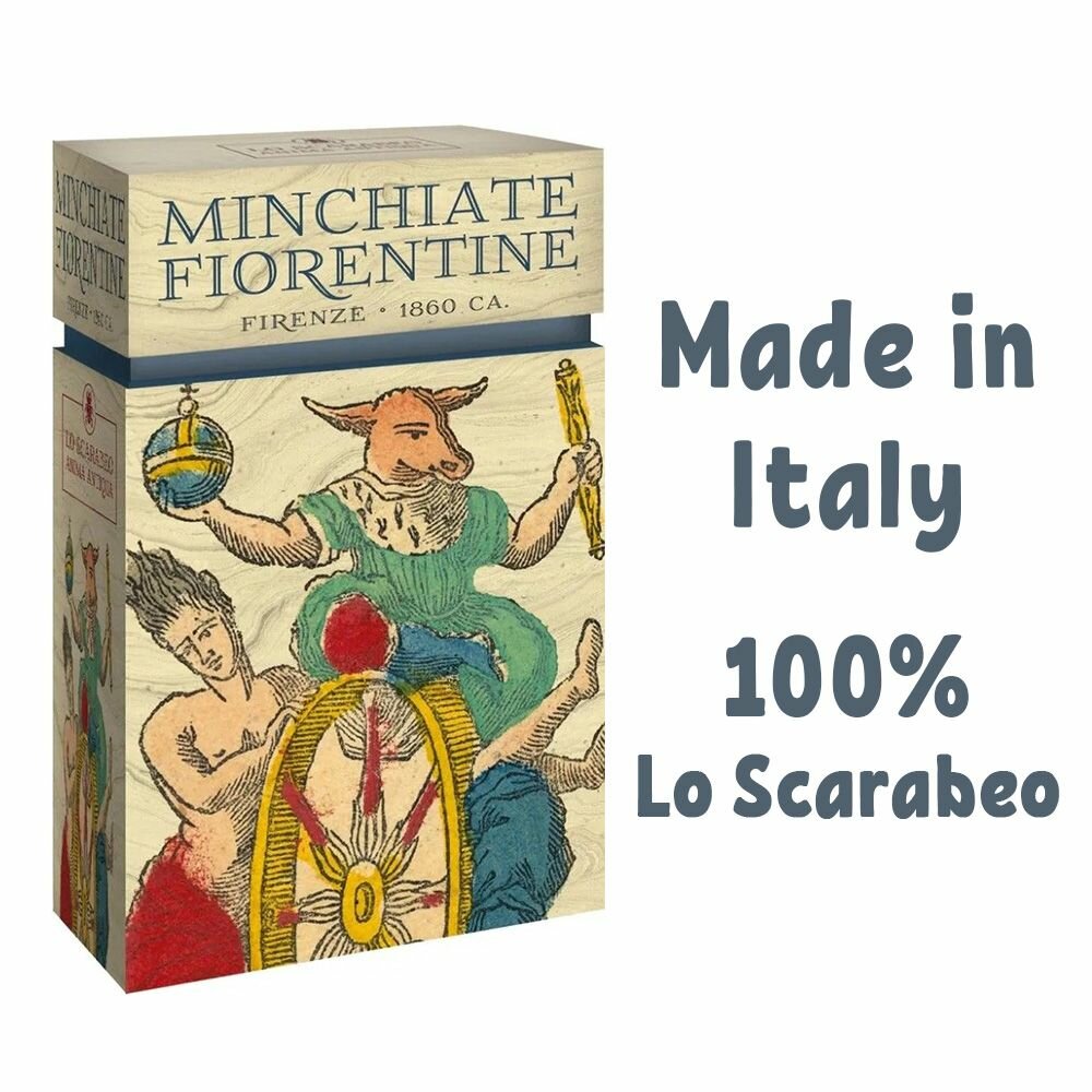 Таро Minchiate Fiorentine Anima Antiqua cards Lo Scarabeo / Карты Минчиате Фиорентина Антигуа
