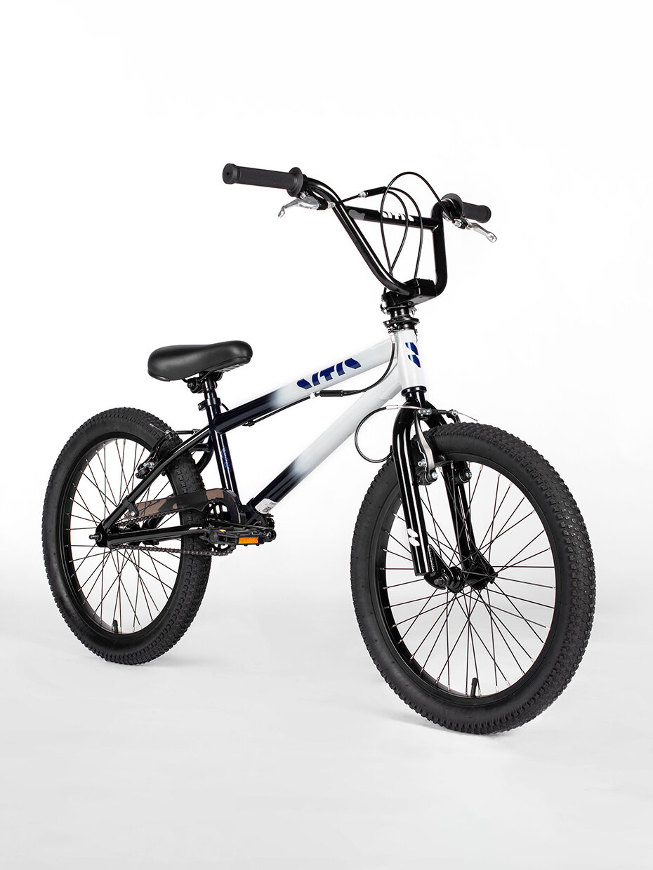 Велосипед трюковой BMX Sitis Ring Two (2025) Brown-Black/коричневый-черный, рама сталь на рост 135-170 см.
