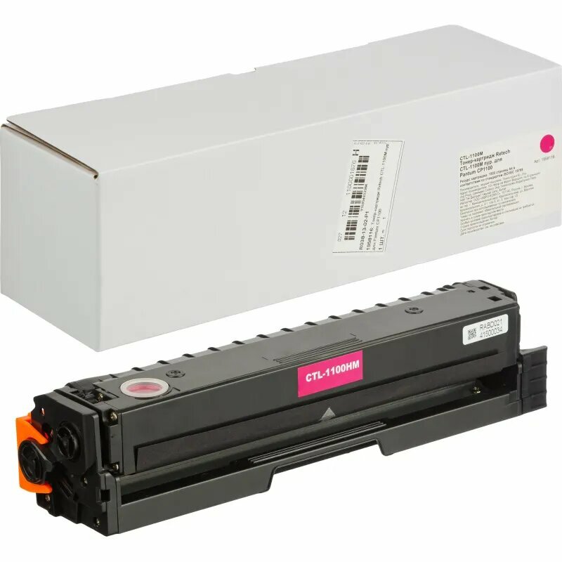 Тонер-картридж Retech CTL-1100M пур. для Pantum CP1100, 1958116