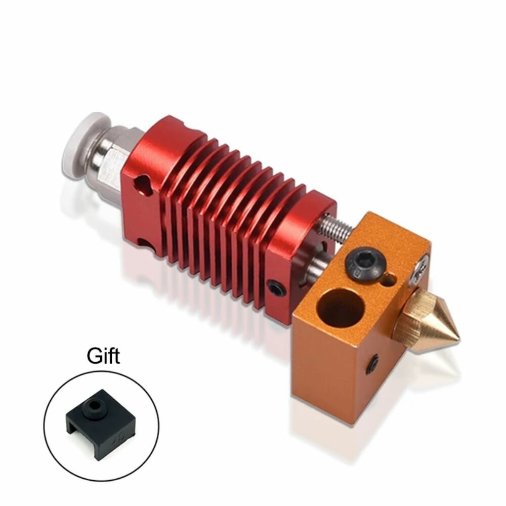 Запчасти для 3D-принтера, экструдер Hotend в сборе, металлический комплект Hotend для Ender 3 Ender3 V2 Ender 3 Pro CR10s, комплект экструдера Hotend