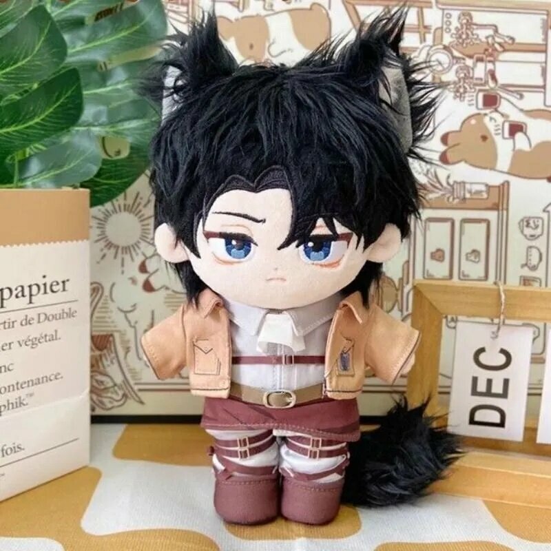 Aниме мягкая игрушка Леви Аккерман/Levi Ackerman Атака на титанов(Attack on Titan) 20см Хлопчатобумажная Кукла