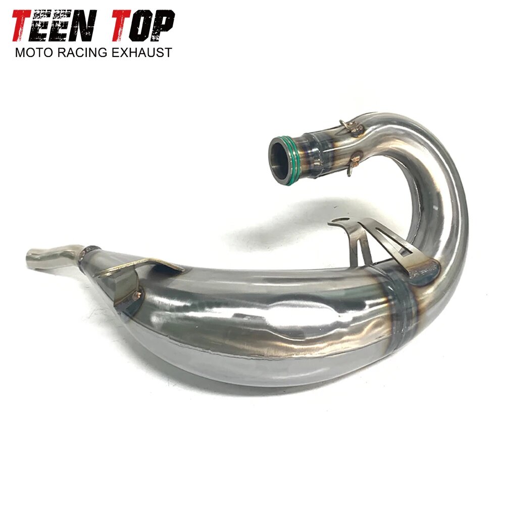 Для Husqvarna TC125 19-22 передняя соединительная труба, 2-тактная выхлопная система внедорожного велосипеда, 25 мм, для выхлопной коллекции KTM 125/150SX 125XC