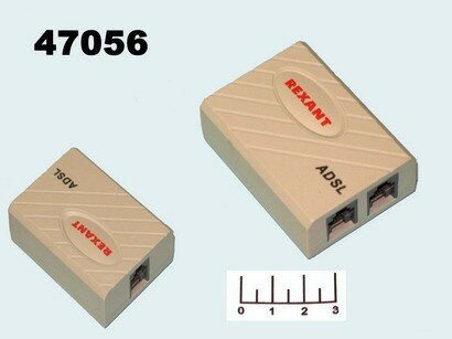 Сплиттер телефонный для ADSL modema Rexant (03-0015)