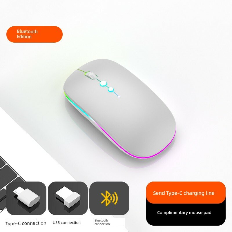 Подходит для компьютеров Apple, ноутбуков Macbook Pro, беспроводных Bluetooth-мышей M1, бесшумных мышей M2, iPad M34.