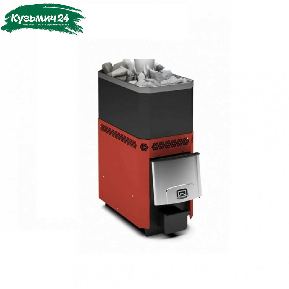 Печь для бани Теплодар Русь 18-ЛУ, 18 кВт, d115 мм, до 18 куб. м, 1 шт.