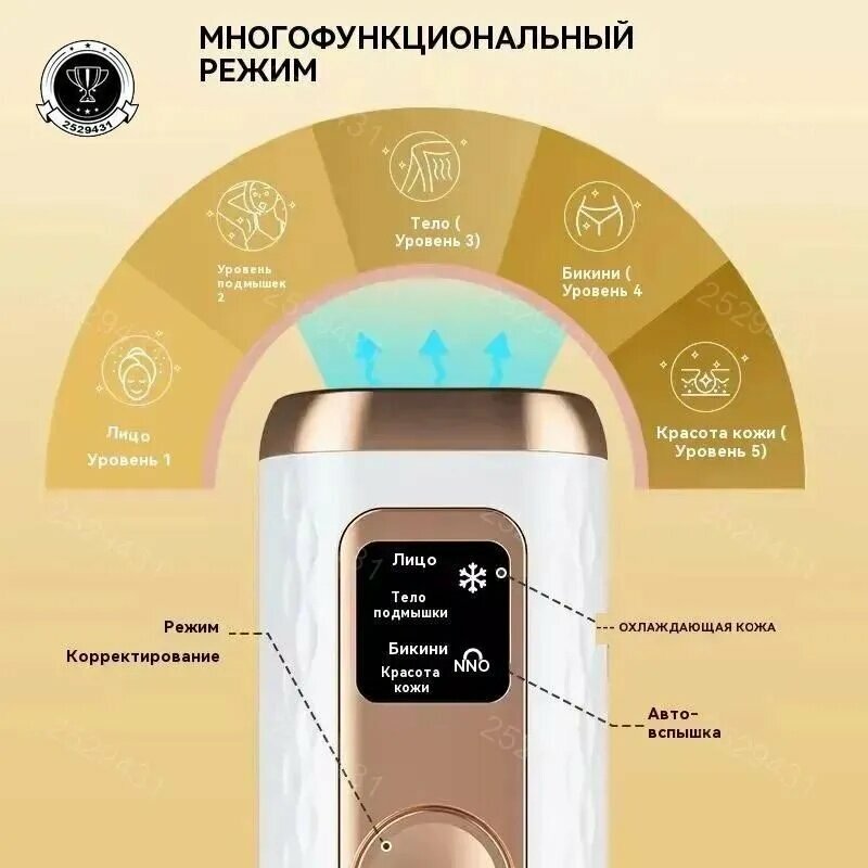 Фотоэпилятор sku-916. 便捷式毛发清洁仪1_2758@916_116965791571#20250921092907