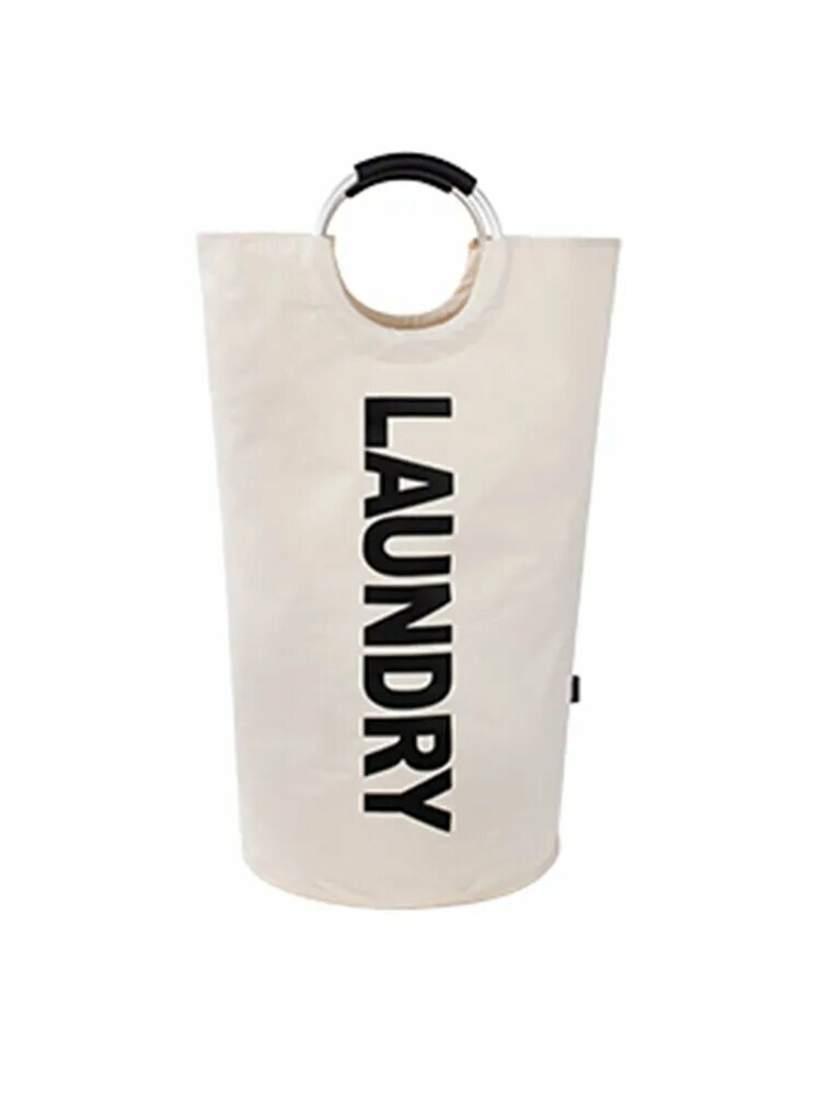 Корзина для белья, 90 л, 1 шт Тканевая портативная сумка для хранения грязной одежды большая