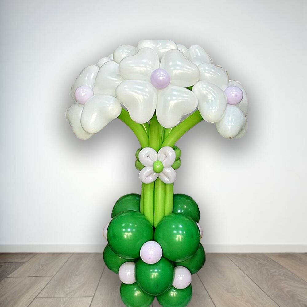 Букет из шаров в вазе "7 цветков"