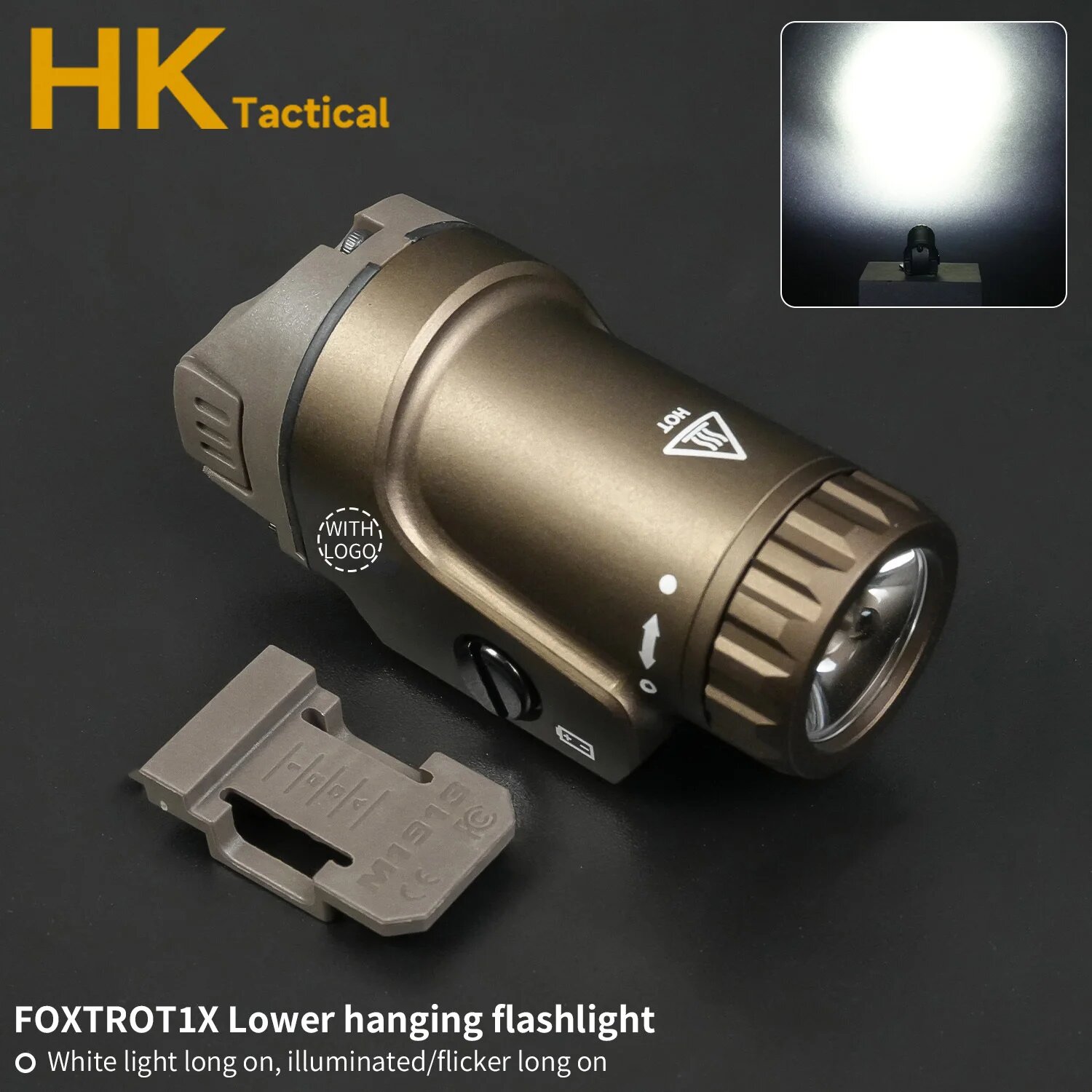 Тактический фонарик FOXTROT1X 800 люмен