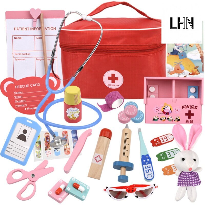 Игрушка-доктор "Маленький Доктор", тканевая сумка, для девочек