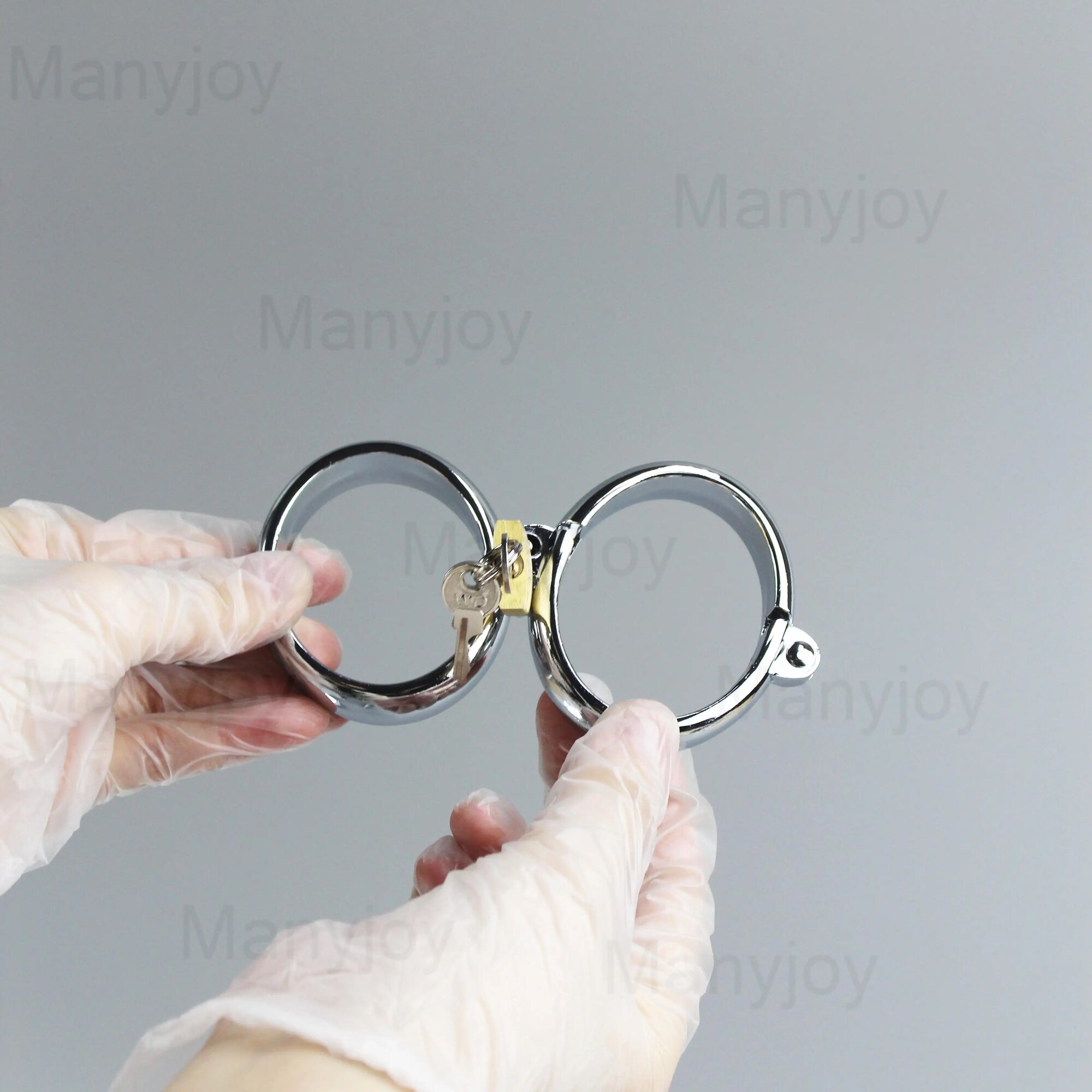 Наручники Manyjoy из нержавеющей стали, наручники, Запираемые скобы, манжеты, бондаж, фантазия, сексуальная игра, секс-игрушки для мужчин, женщин, мужчин и пар