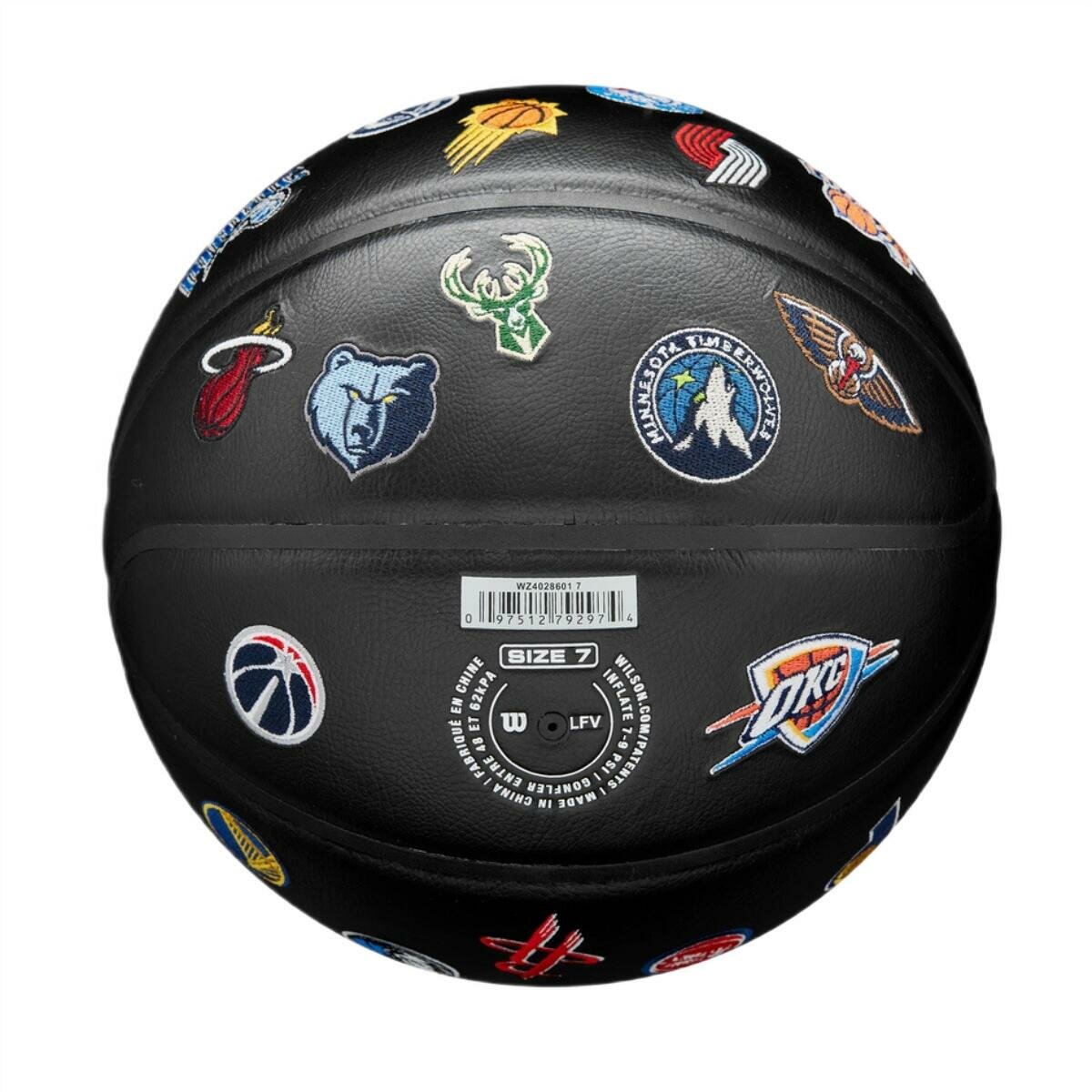 Decathlon Баскетбольный мяч Wilson NBA All Team Premiere WZ4028601 размер 7 - 7