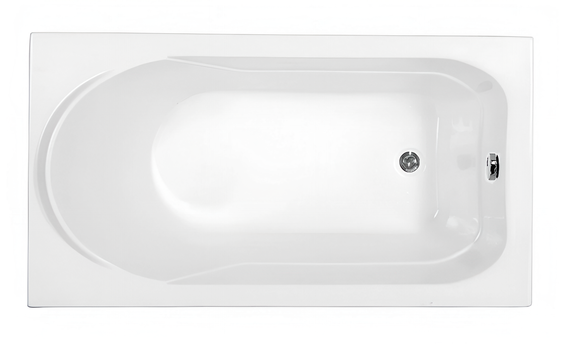 Акриловая Ванна Aquanet West 120x70 (с Каркасом)