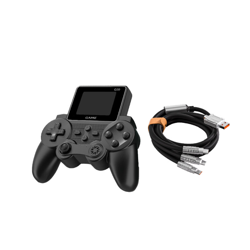Портативная игровая консоль JOYAL JYX01 Quiet Black - Single - Long Hold - With 3-in-1 Charging Cable, черная
