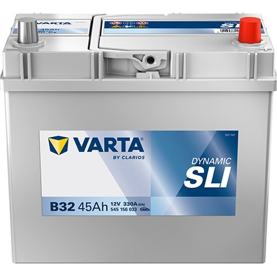 Аккумулятор Varta B32 Blue Dynamic 545 156 033, 238x129x227, обратная полярность, 45 Ач