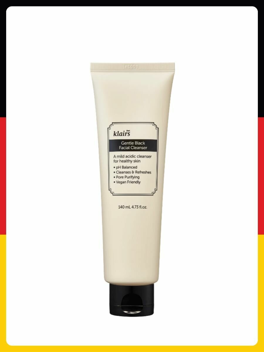 Средство для умывания dear, Klairs Gentle Black Facial