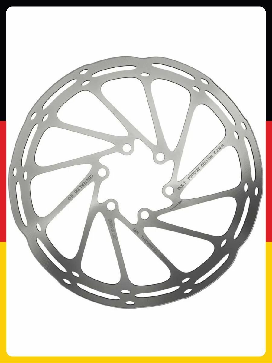 Тормозной диск для велосипеда Sram Centerline 2.0 180 мм