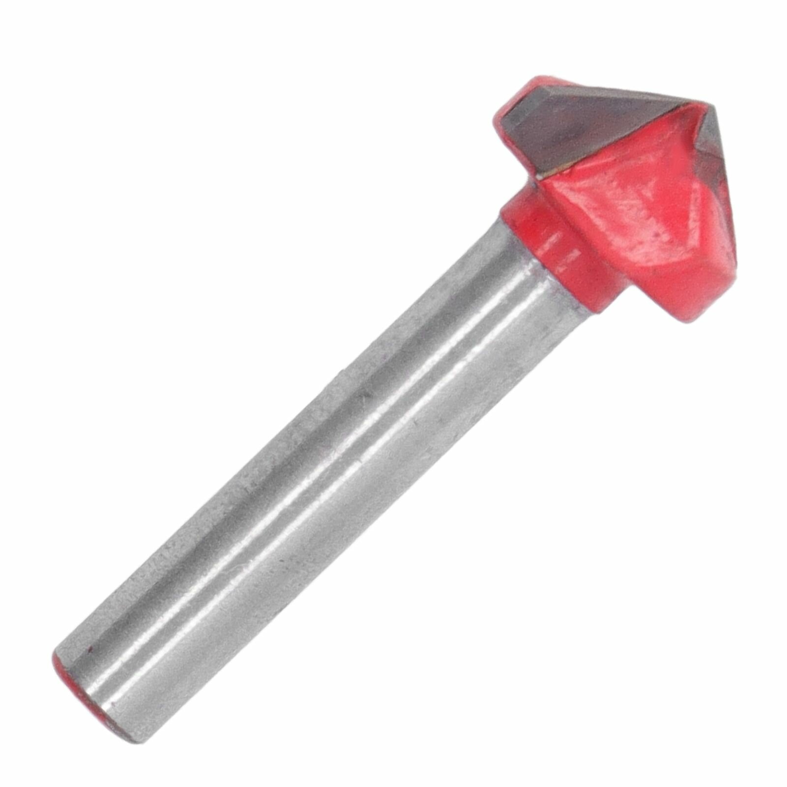 Фреза с V-образной канавкой, деревообрабатывающая фреза, 120 градусов, 16 мм, диаметр режущей кромки, хвостовик 6 мм