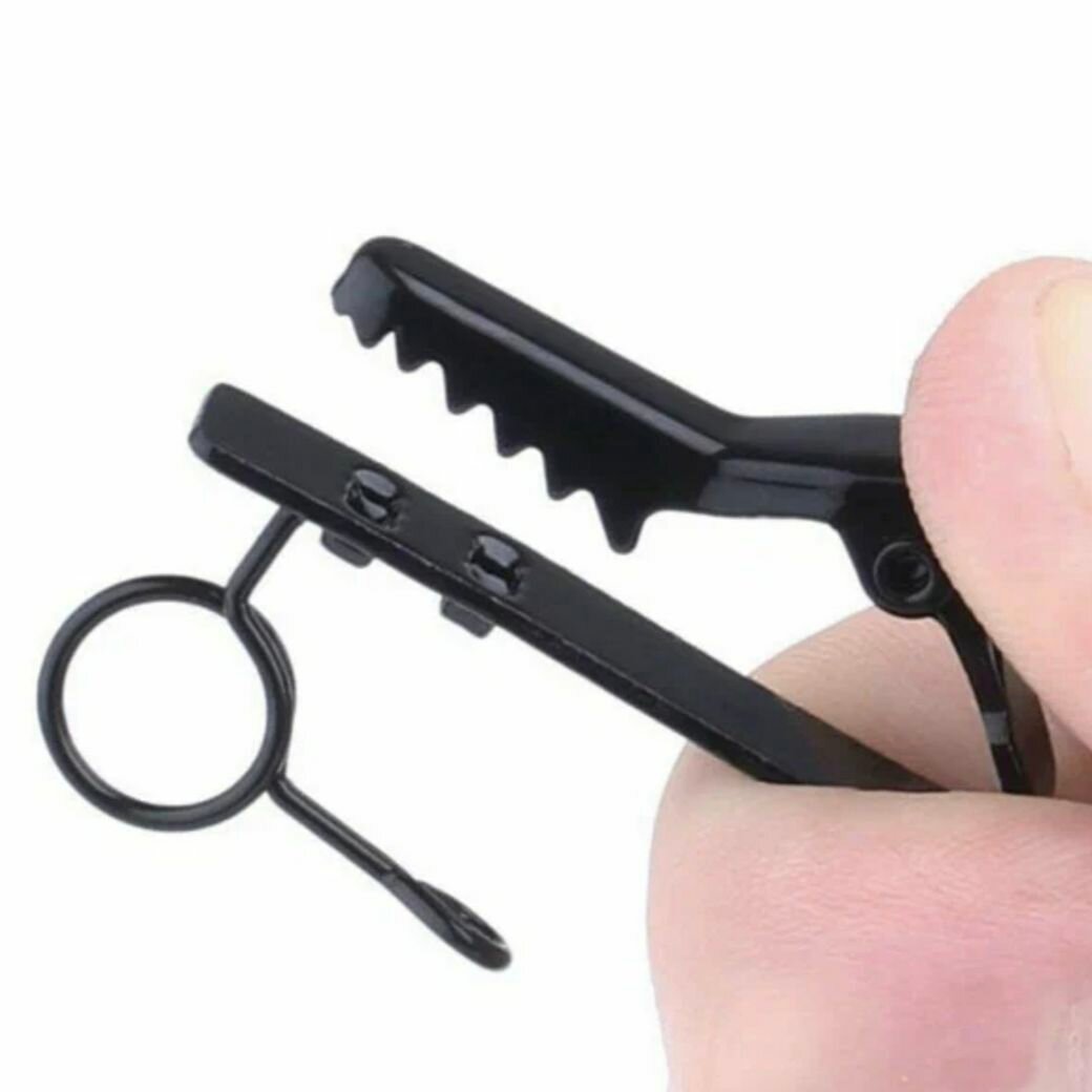 Клипса для микрофона крепление-прищепка/держатель/крокодильчик для петличного микрофона