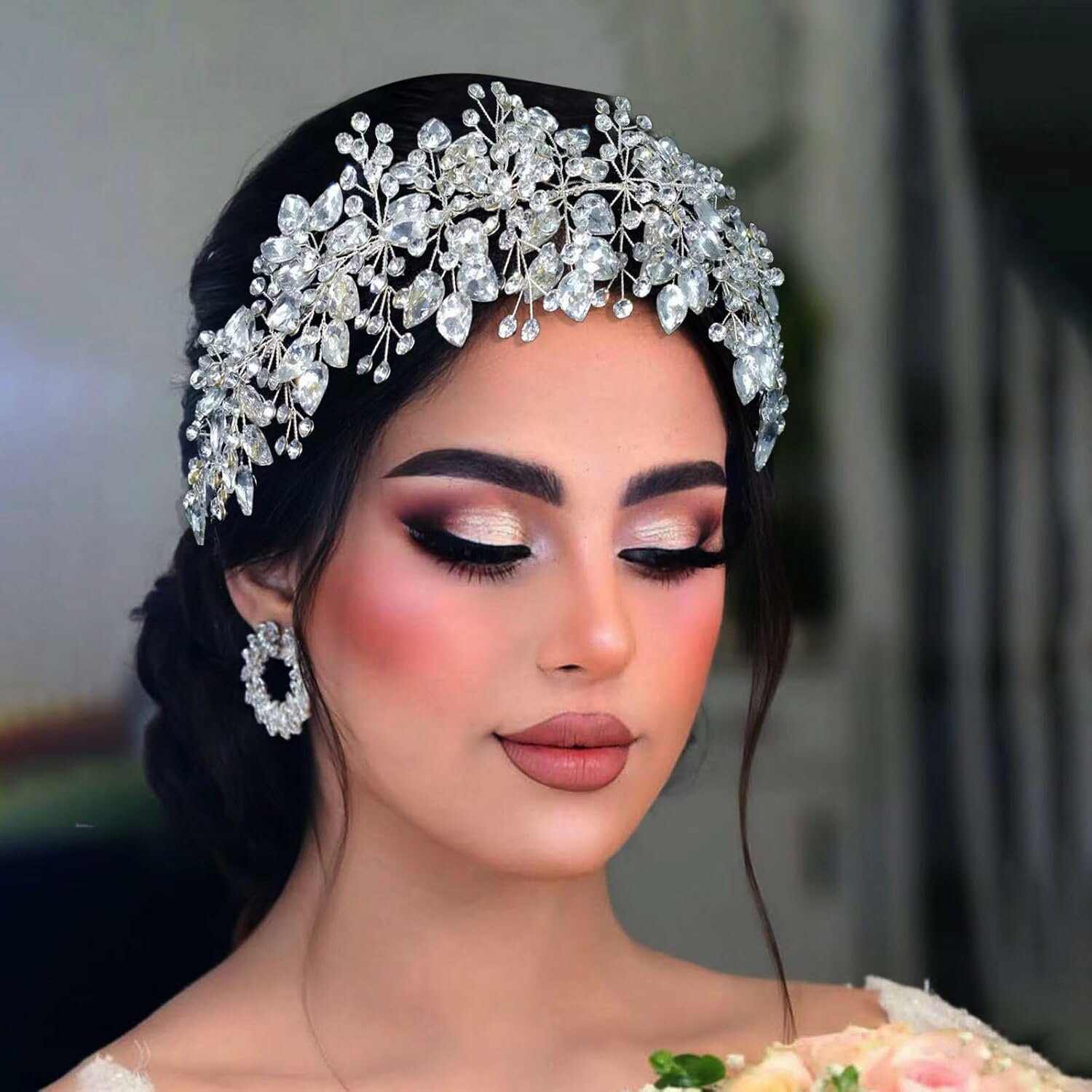 Блестящая корона серебряная